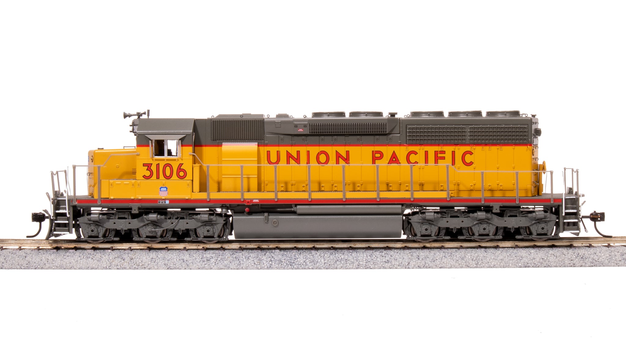9048 EMD SD40, UP 3106, Yellow & Gray, No-Sound / DCC-Ready, HO