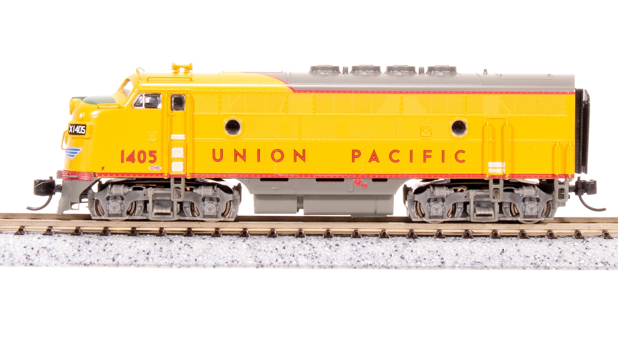7740 EMD F3A, UP 1409, Yellow & Gray, Paragon4 Sound/DC/DCC, N