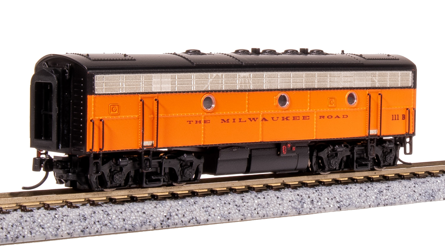 7773 EMD F7B, MILW 114B, Orange & Black, Paragon4 Sound/DC/DCC, N