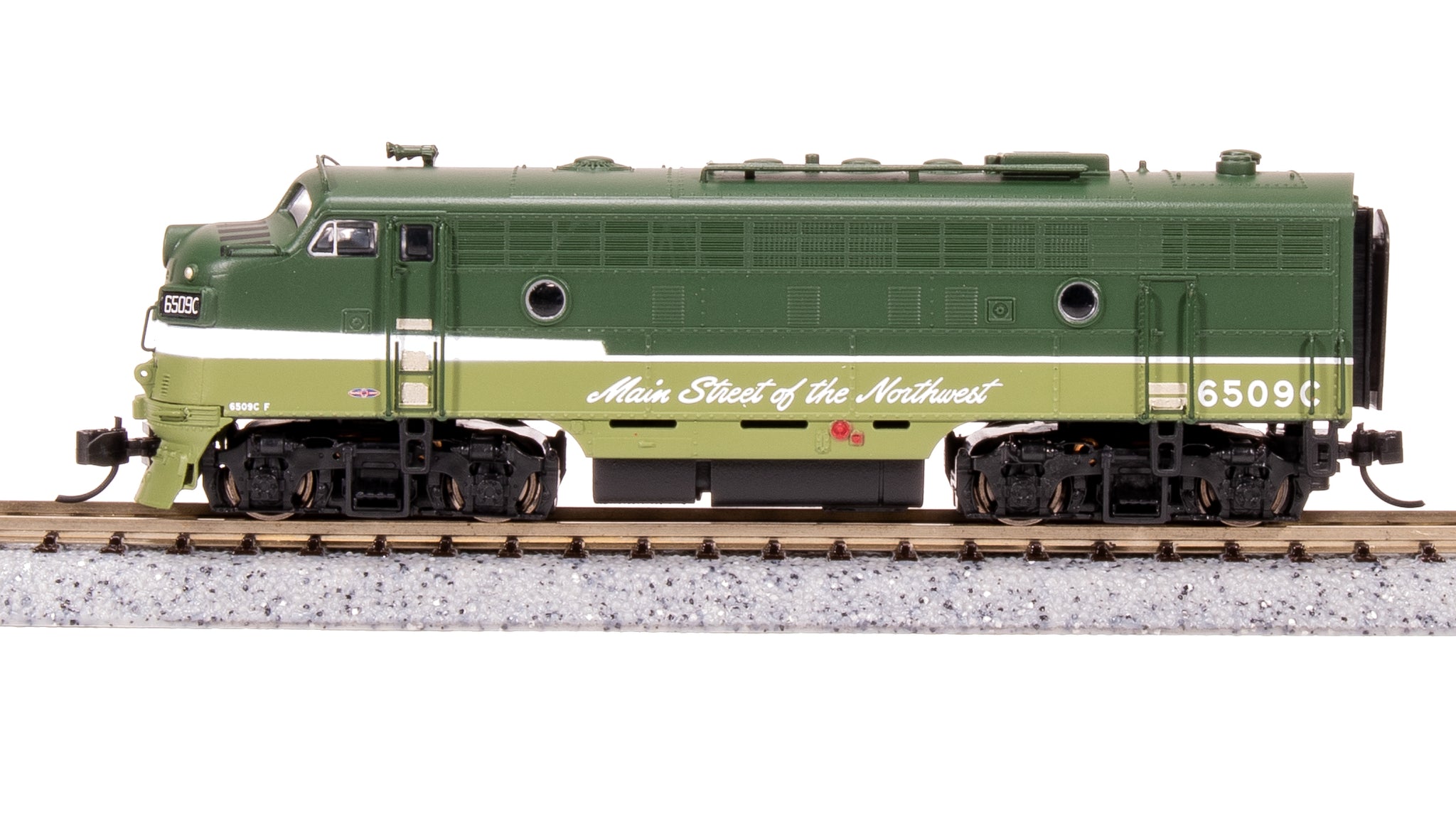 7774 EMD F7A, NP 6512A, Loewy NCL Scheme, Paragon4 Sound/DC/DCC, N
