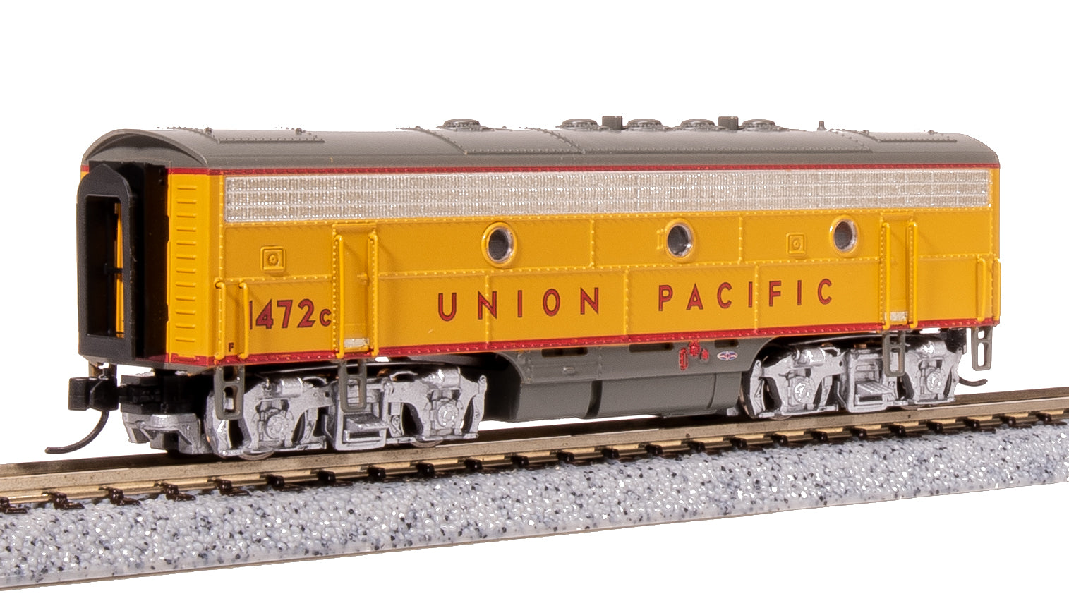 7784 EMD F7B, UP 1468B, Yellow & Gray, Paragon4 Sound/DC/DCC, N