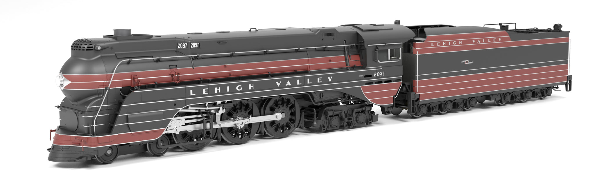 8976 Lehigh Valley #2097, w/ Black Diamond, Paragon4 Sound/DC/DCC, Smo