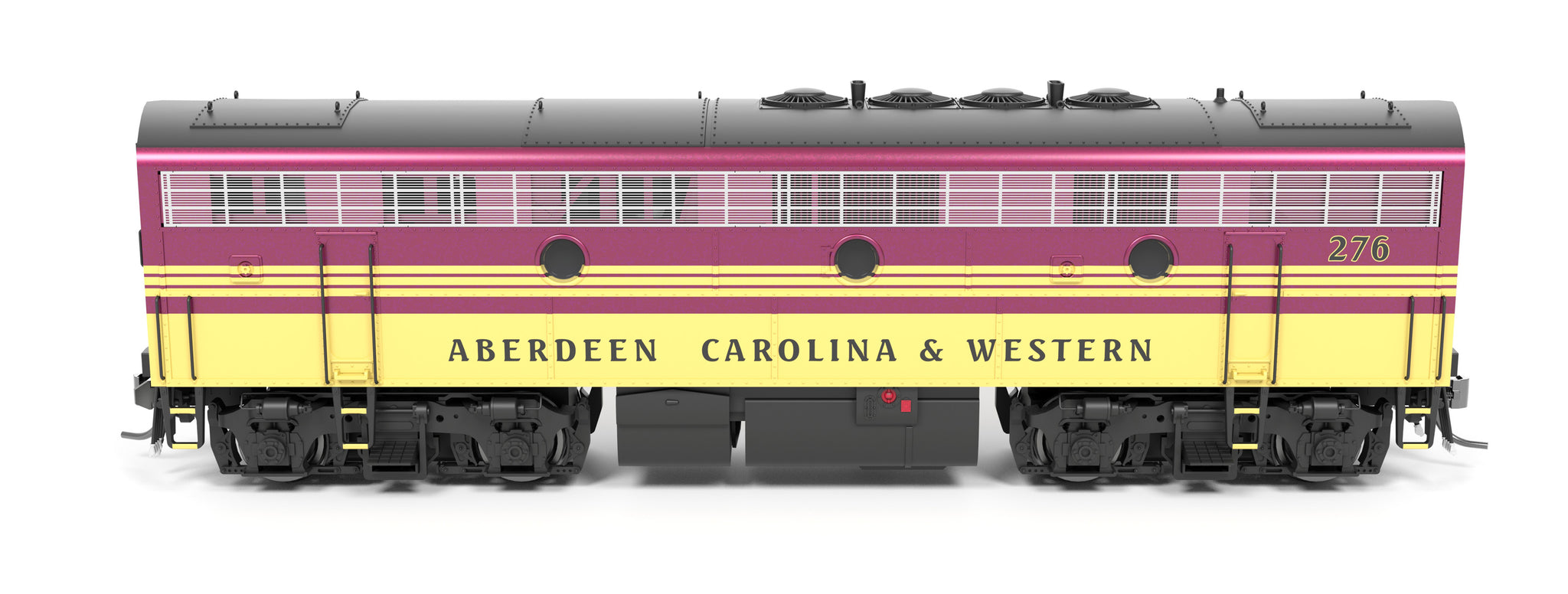 9681 EMD F7B, ACWR 276, Magenta & Yellow, Paragon4 Sound/DC/DCC, HO