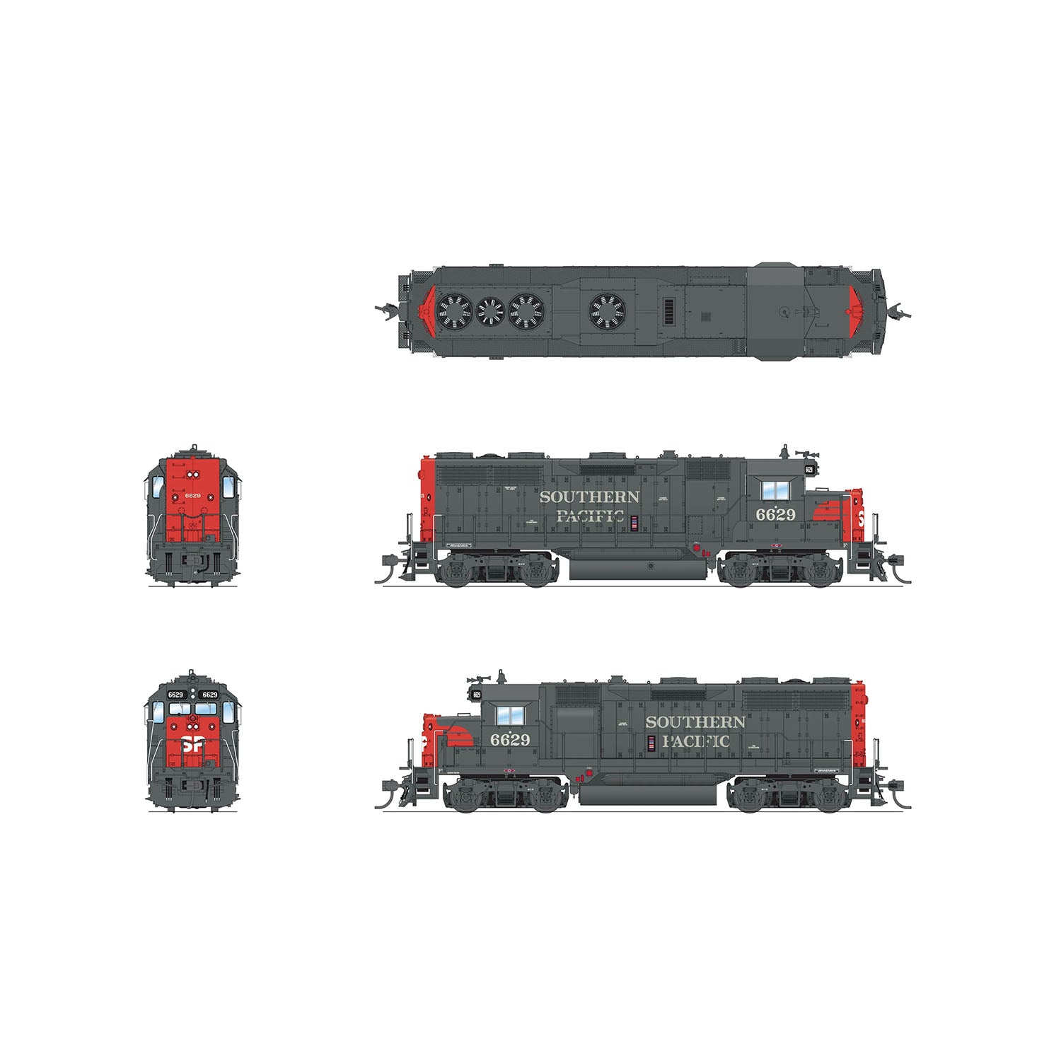 Stealth EMD GP35 HO
