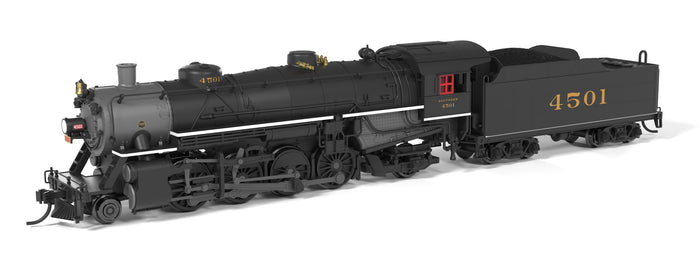 10089 USRA Light Mikado, SOU 4501, Black Boiler, No-Sound / DCC-Ready,