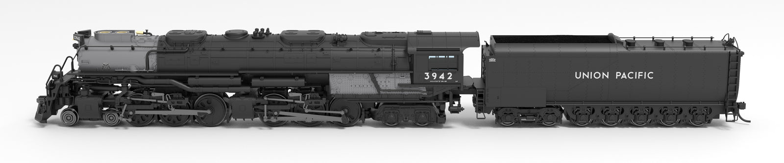 6981 UP Challenger 4-6-6-4, #3954, Black & Graphite, Coal Tender, Para
