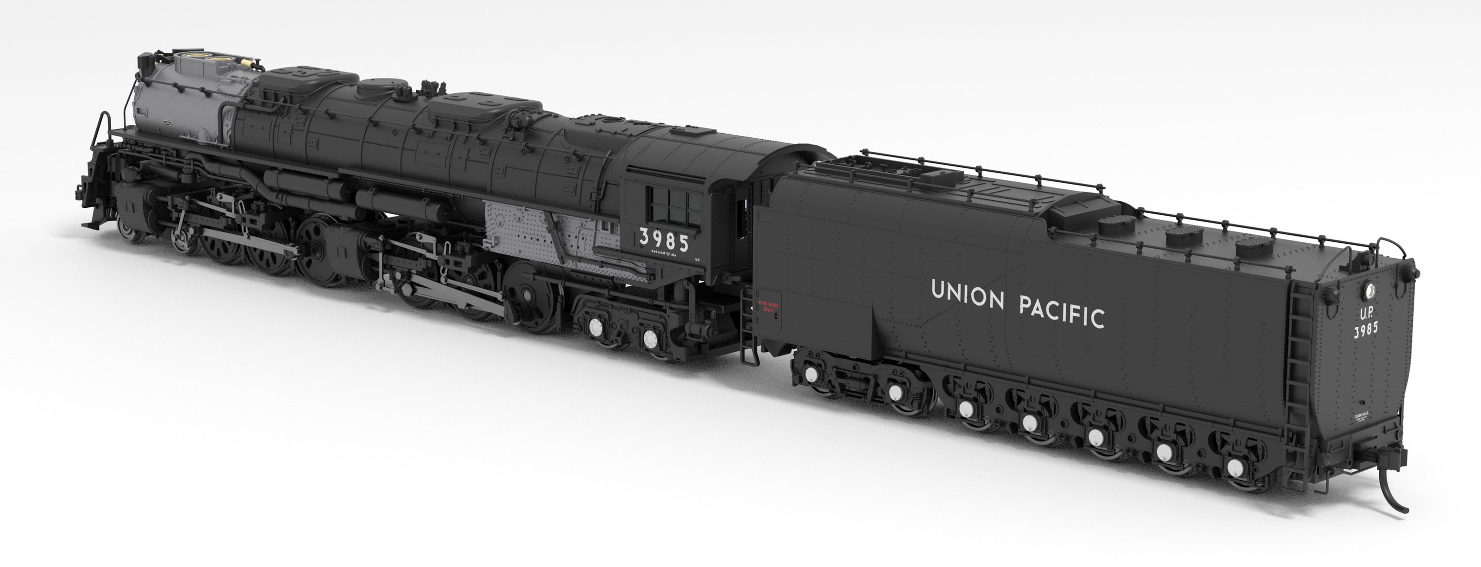 6986 UP Challenger 4-6-6-4, #3985 Excursion Locomotive, Oil Tender, Bl