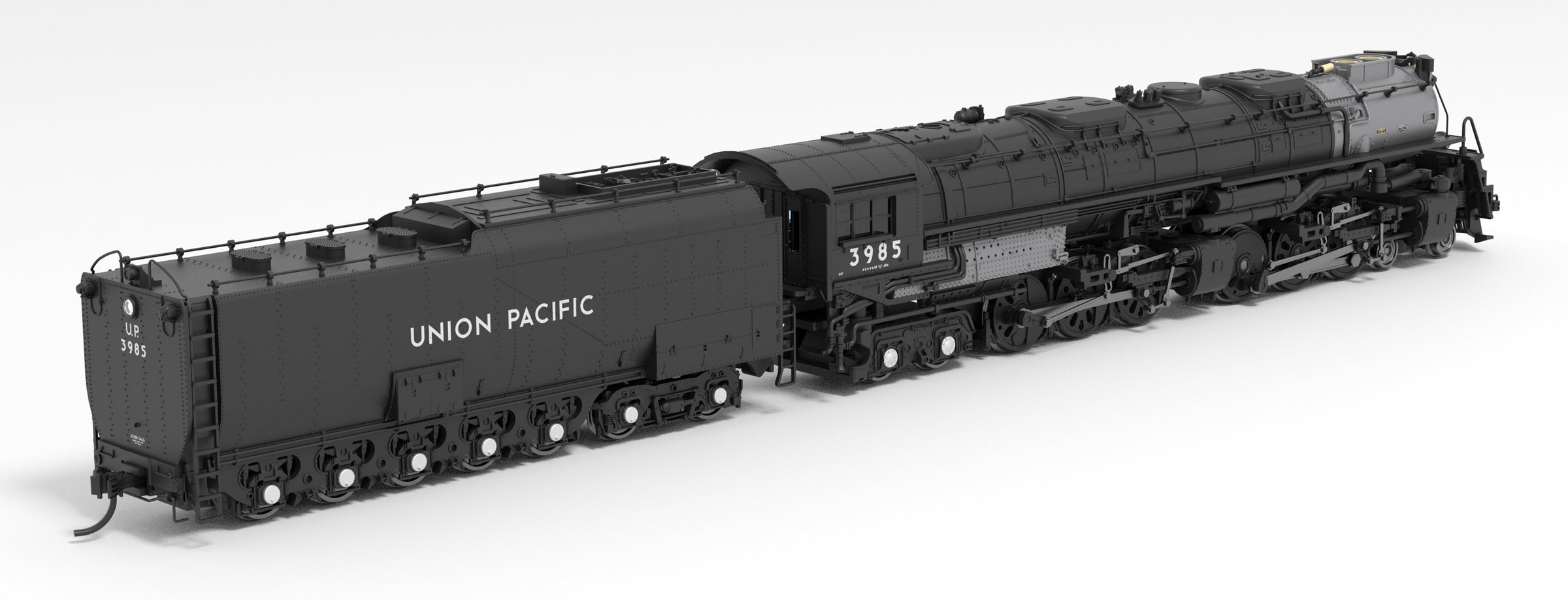 6986 UP Challenger 4-6-6-4, #3985 Excursion Locomotive, Oil Tender, Bl