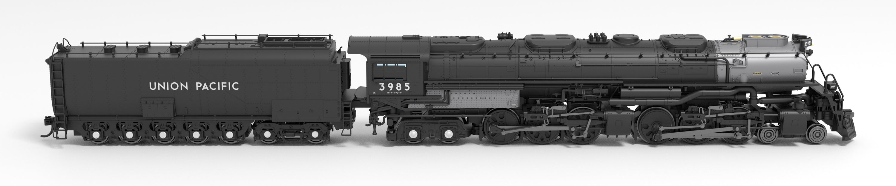 6986 UP Challenger 4-6-6-4, #3985 Excursion Locomotive, Oil Tender, Bl