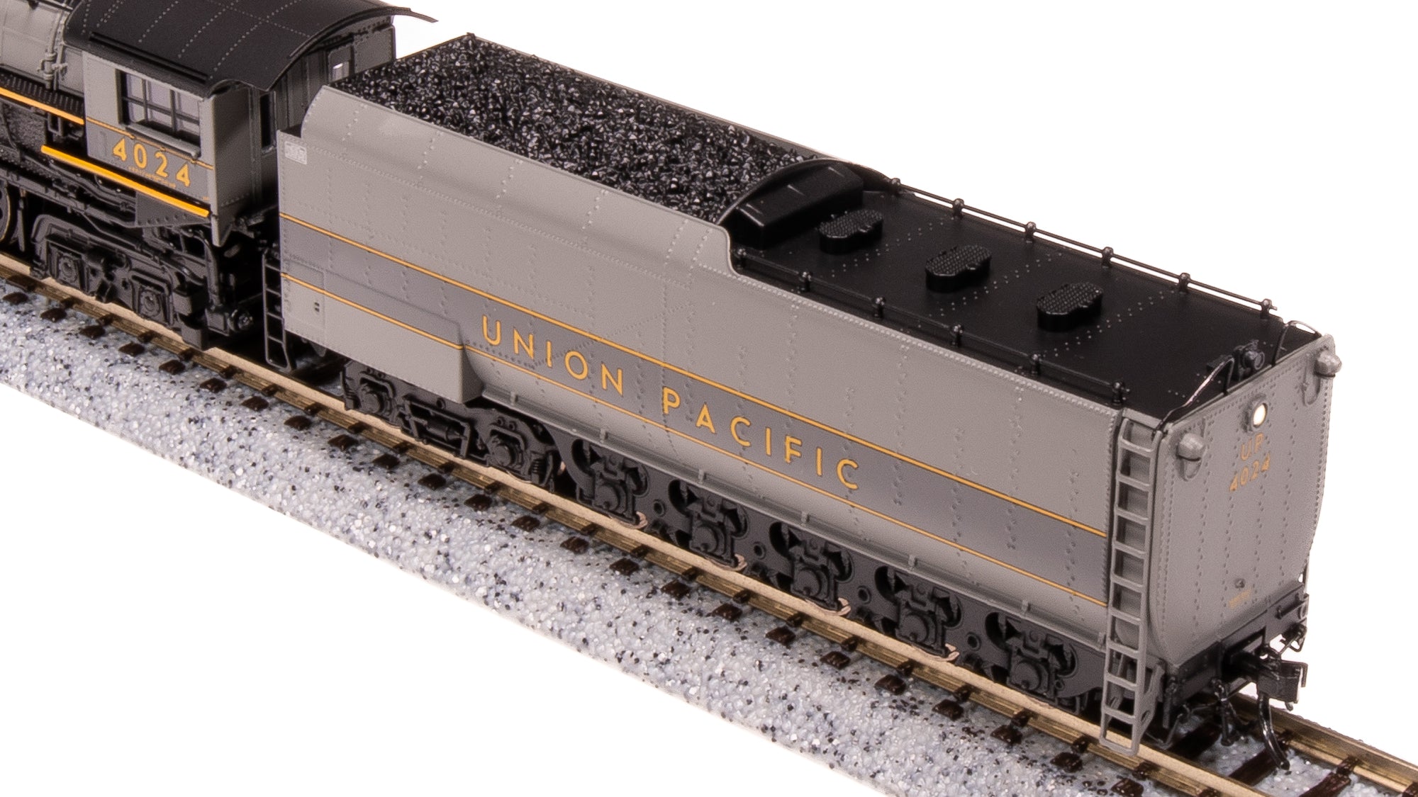 7239 UP Big Boy #4024, Two-Tone Gray w/ Yellow, Wilson Aftercooler, 25