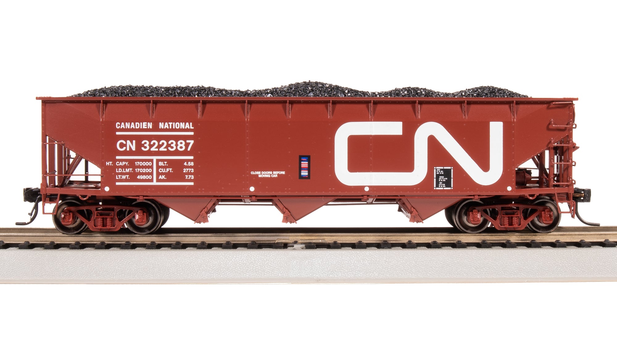 7373 AAR 70-ton Triple Hopper, CN, 4-PACK, HO