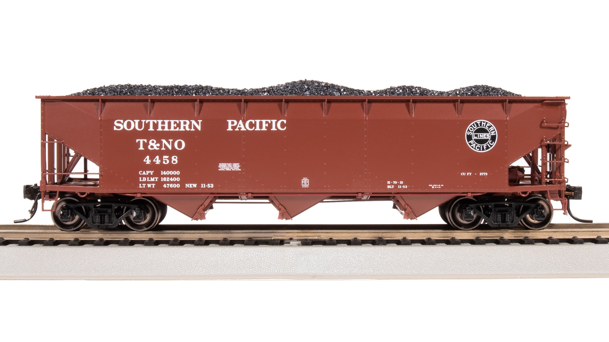 7377 AAR 70-ton Triple Hopper, SP (T&NO), 4-PACK, HO