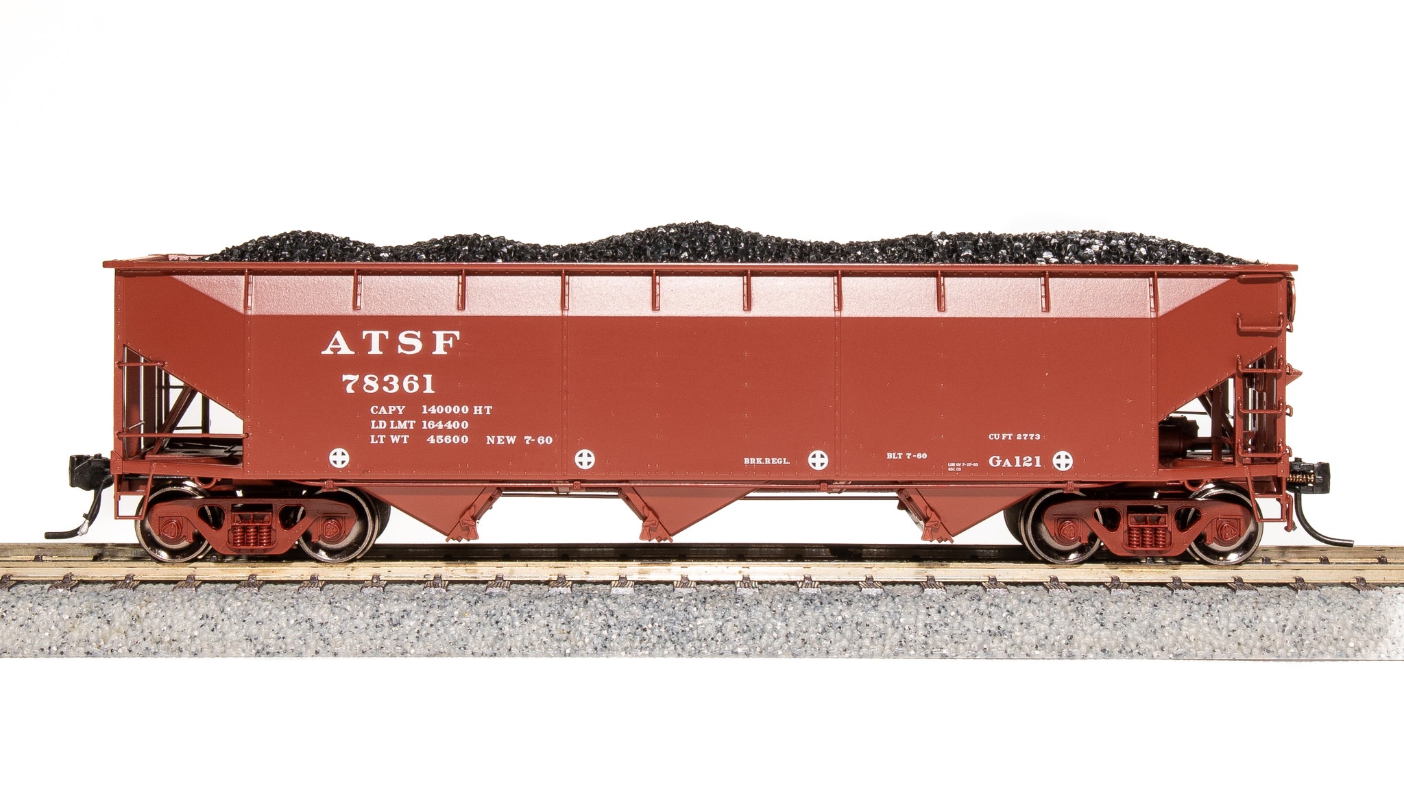 7378 AAR 70-ton Triple Hopper, ATSF, #78361, HO