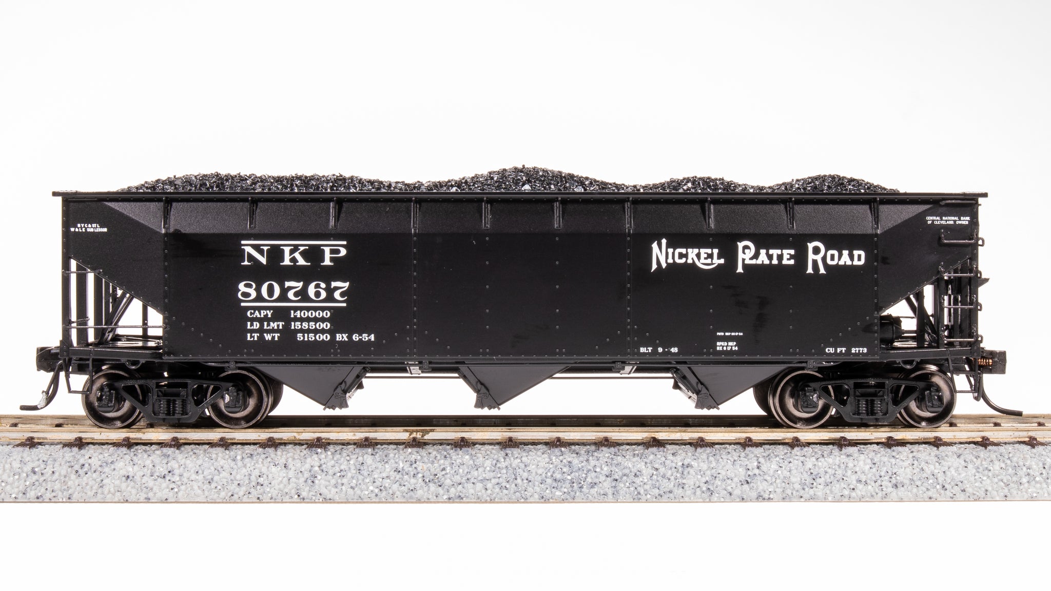 7383 AAR 70-ton Triple Hopper, NKP, #80767, HO