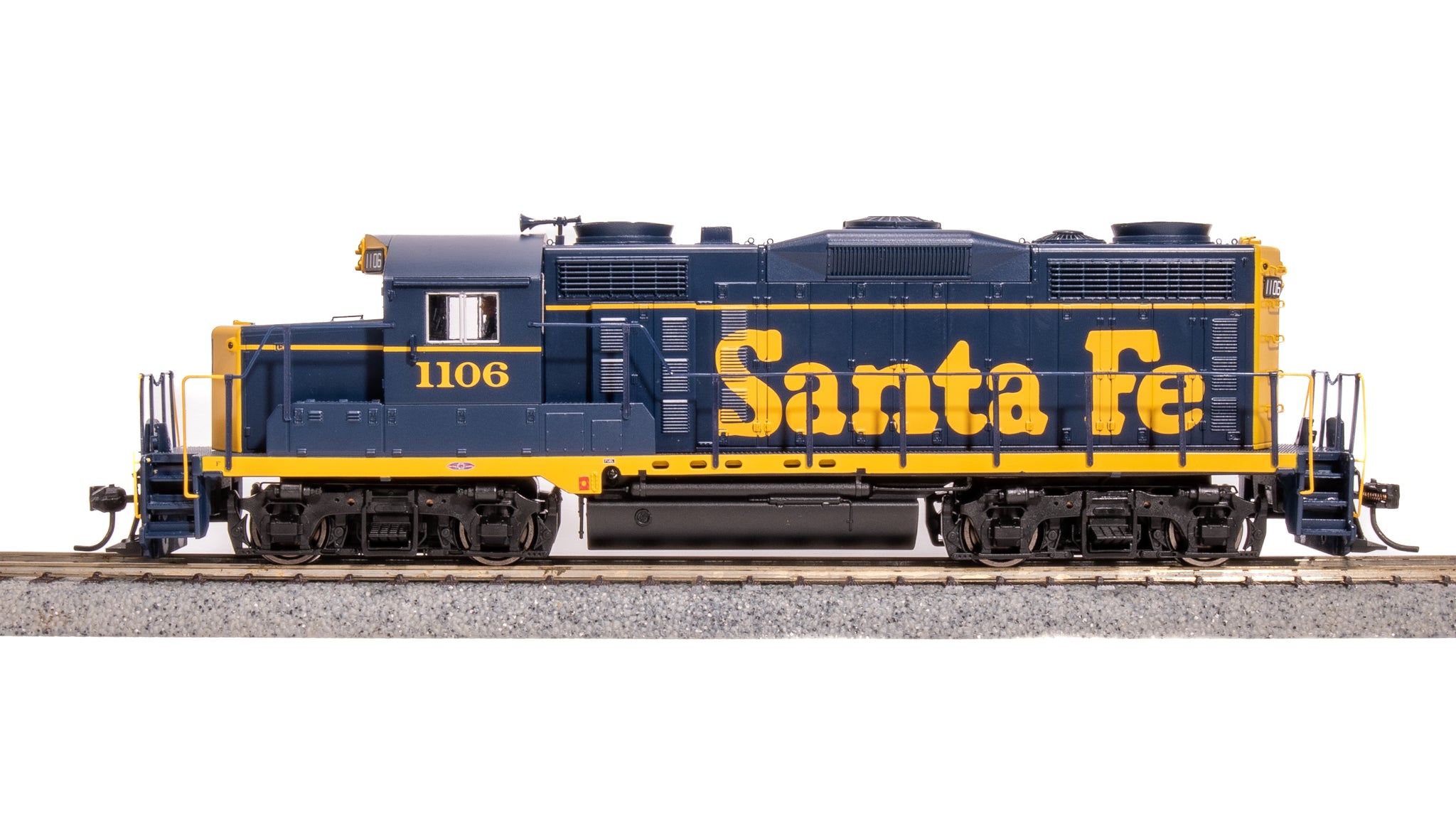 7452 EMD GP20, ATSF 1106, As-Delivered "Bookend", Paragon4 Sound/DC/DC