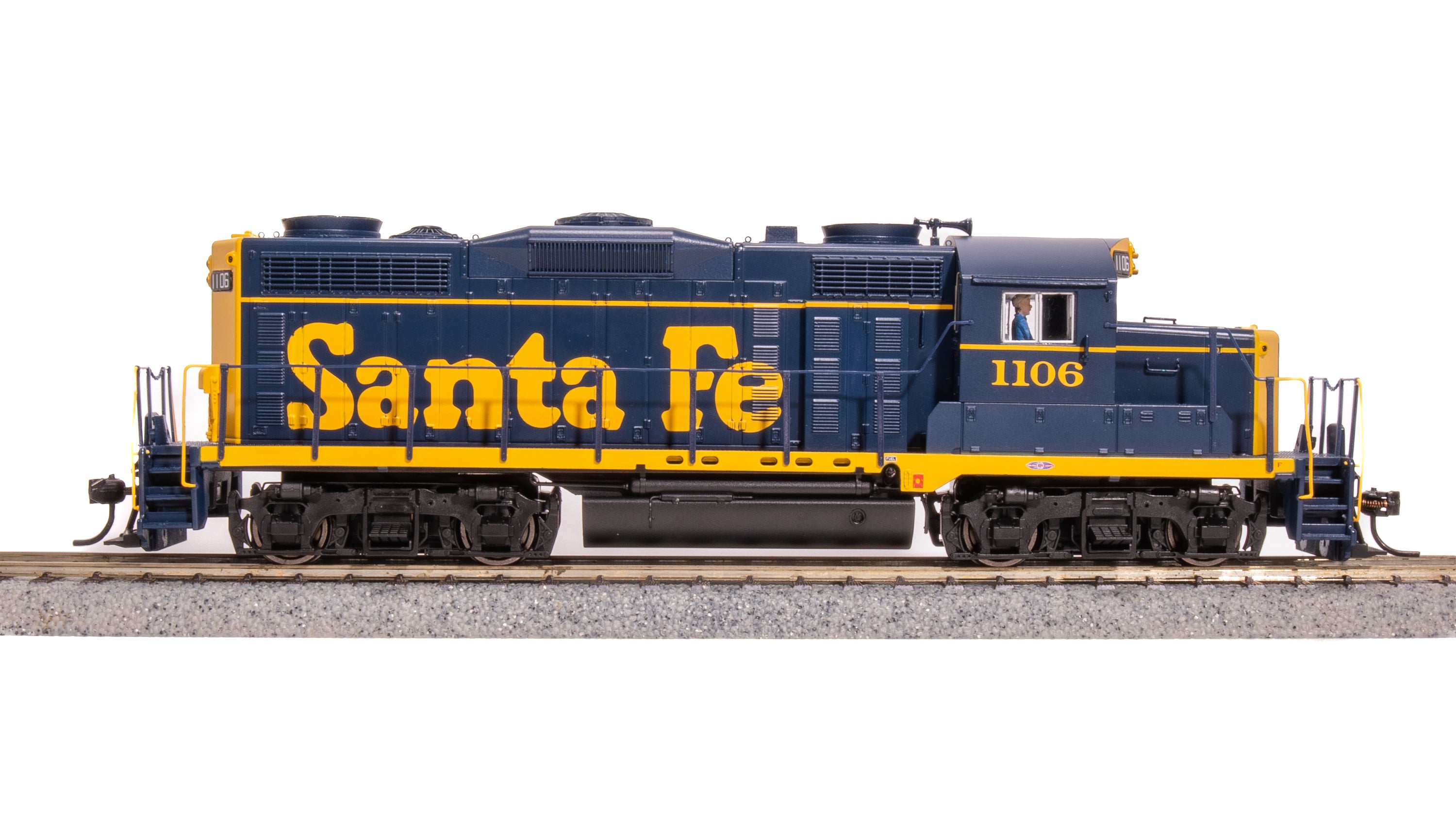 7452 EMD GP20, ATSF 1106, As-Delivered "Bookend", Paragon4 Sound/DC/DC