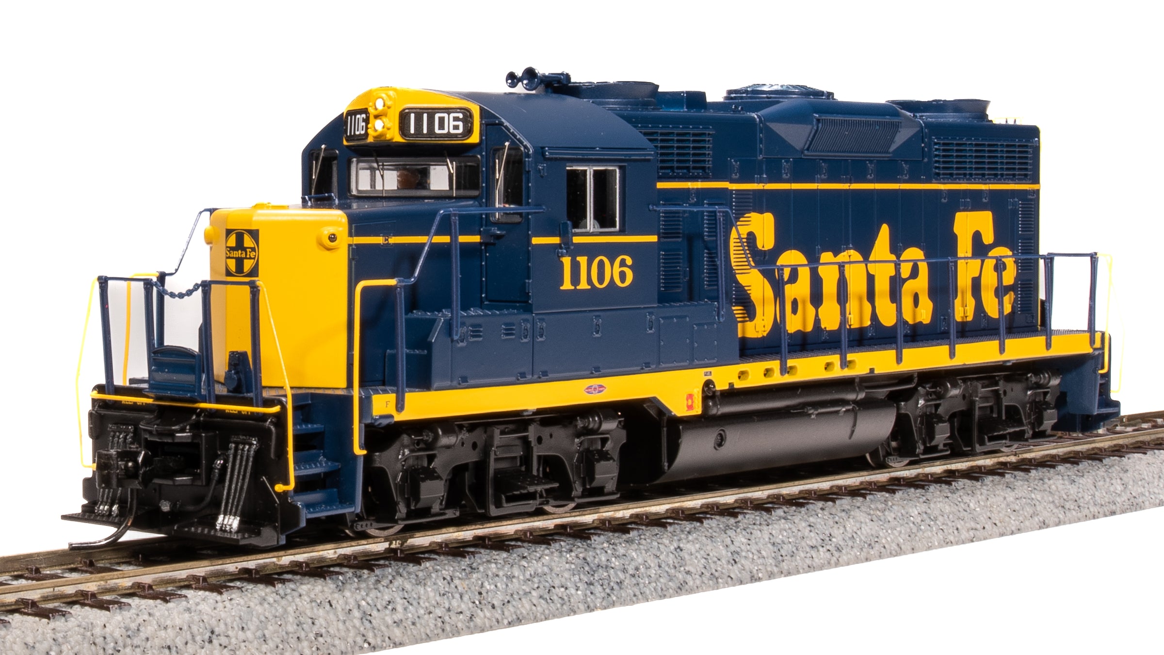 7452 EMD GP20, ATSF 1106, As-Delivered "Bookend", Paragon4 Sound/DC/DC