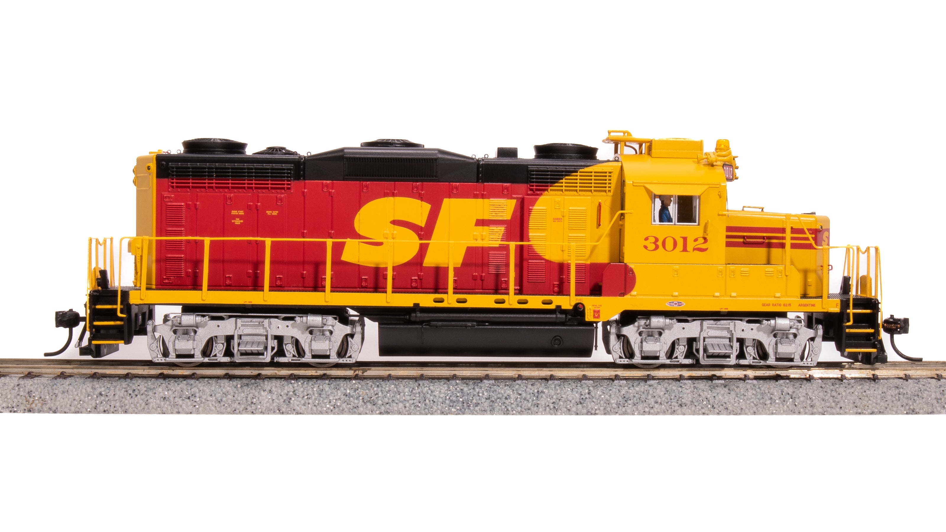 7454 EMD GP20, ATSF 3012, Kodachrome, Paragon4 Sound/DC/DCC, HO