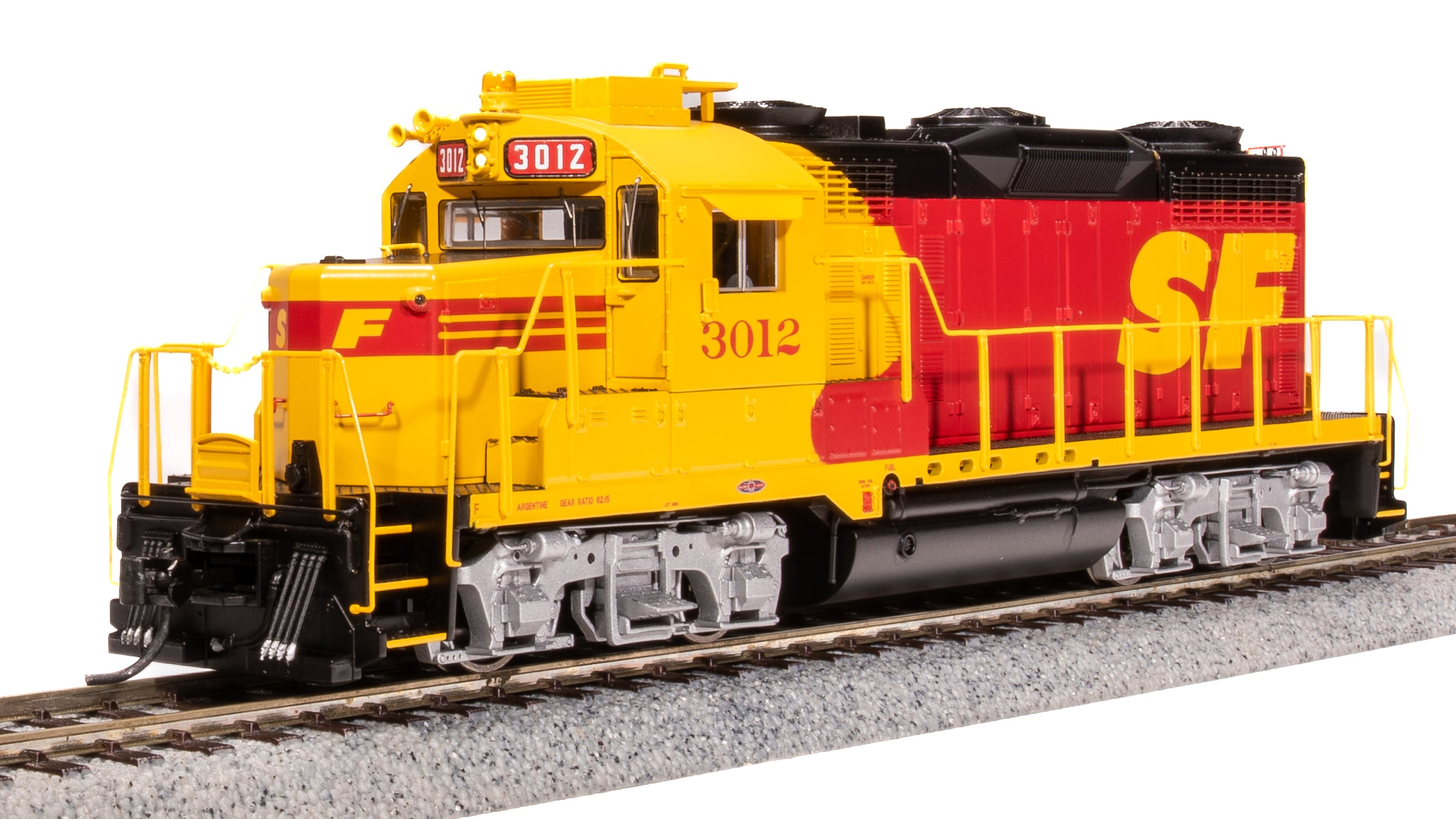 7454 EMD GP20, ATSF 3012, Kodachrome, Paragon4 Sound/DC/DCC, HO