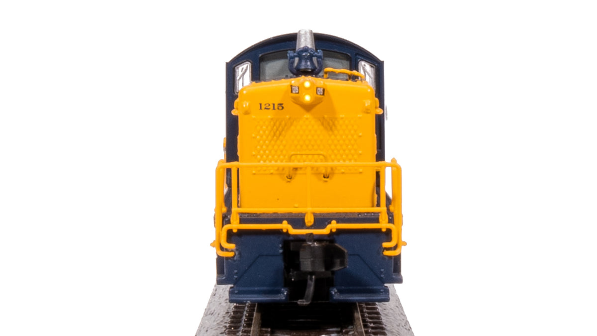 7480 EMD NW2, ATSF 1215, Yellow Bonnet, Paragon4 Sound/DC/DCC, N