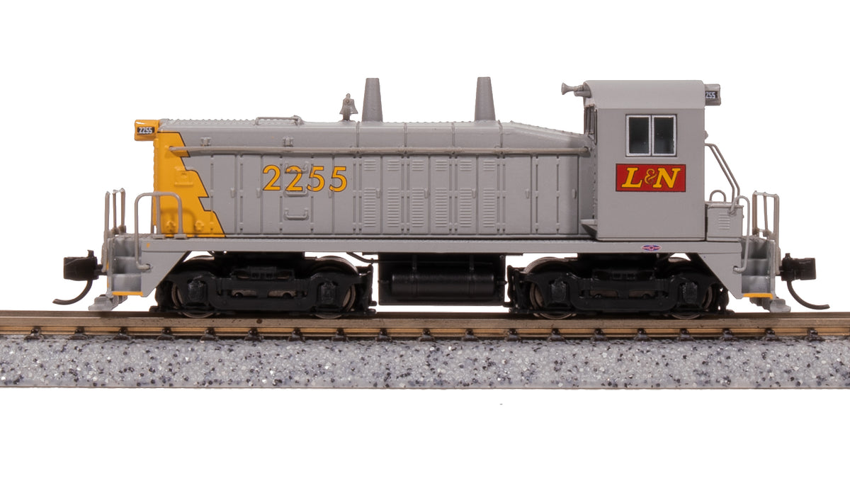 7517 EMD SW7, L&N 2255, Gray & Yellow, Paragon4 Sound/DC/DCC, N