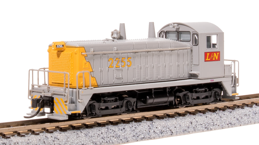 7517 EMD SW7, L&N 2255, Gray & Yellow, Paragon4 Sound/DC/DCC, N
