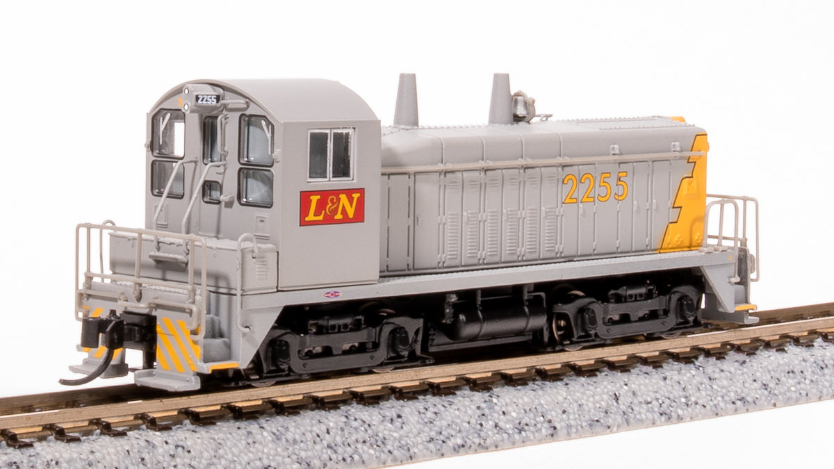 7517 EMD SW7, L&N 2255, Gray & Yellow, Paragon4 Sound/DC/DCC, N