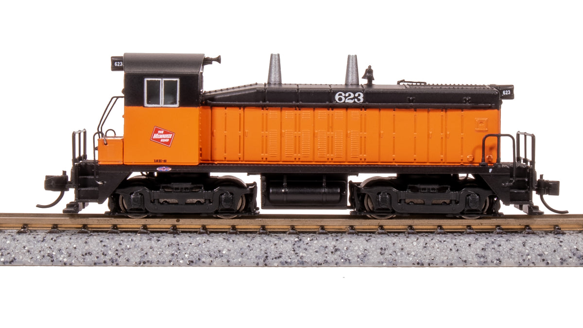 7518 EMD SW7, MILW 623, Orange & Black, Paragon4 Sound/DC/DCC, N