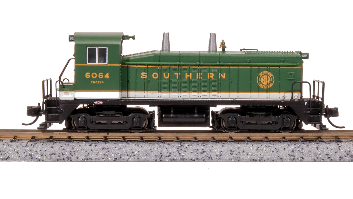 7523 EMD SW7, SOU 6073, As-Delivered Green, Paragon4 Sound/DC/DCC, N