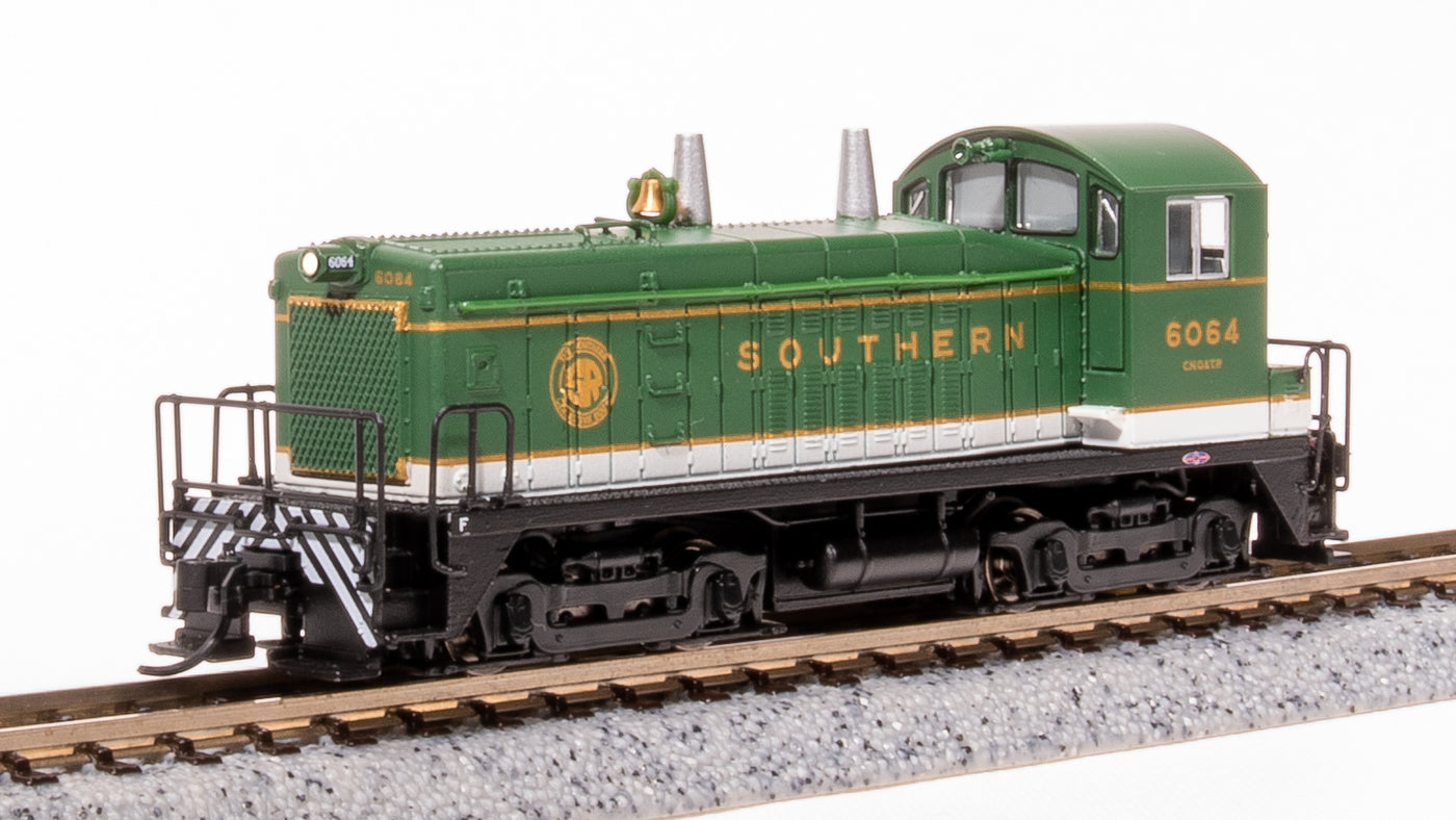 7523 EMD SW7, SOU 6073, As-Delivered Green, Paragon4 Sound/DC/DCC, N
