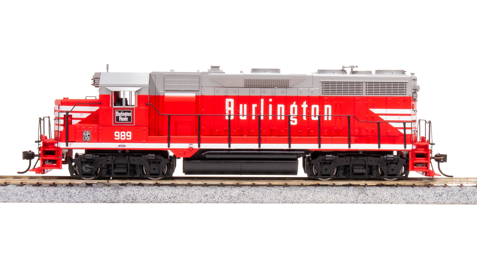 7535 EMD GP35, CBQ 992, Chinese Red, Paragon4 Sound/DC/DCC, HO