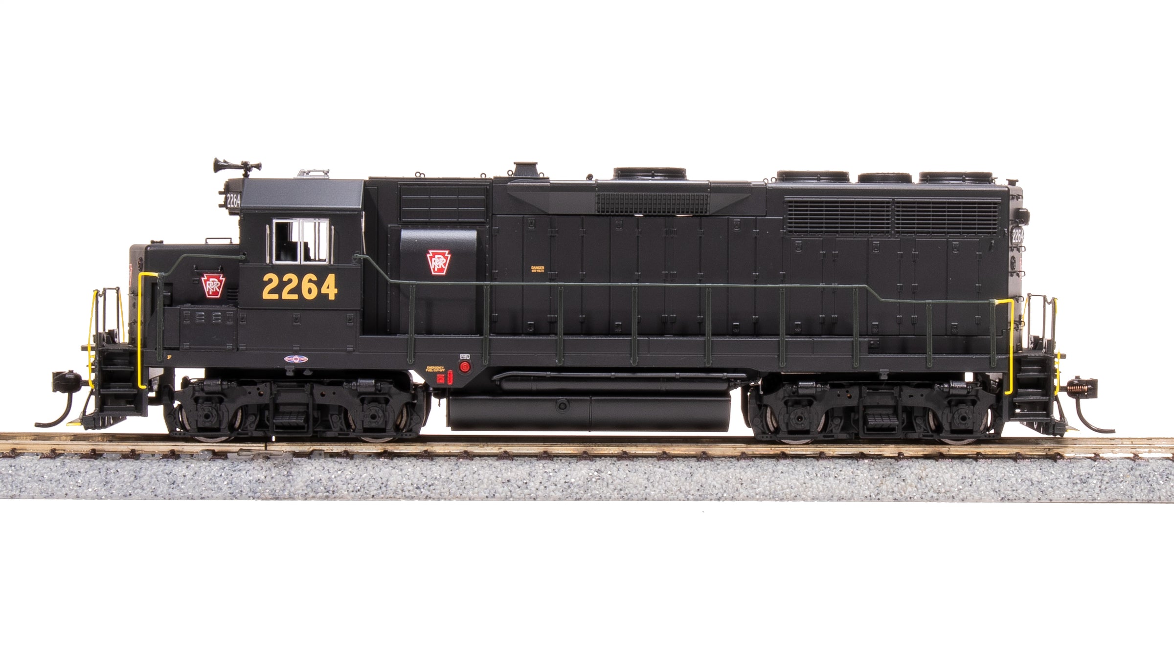 7542 EMD GP35, PRR 2264, w/ Red Keystone Scheme, Paragon4 Sound/DC/DCC
