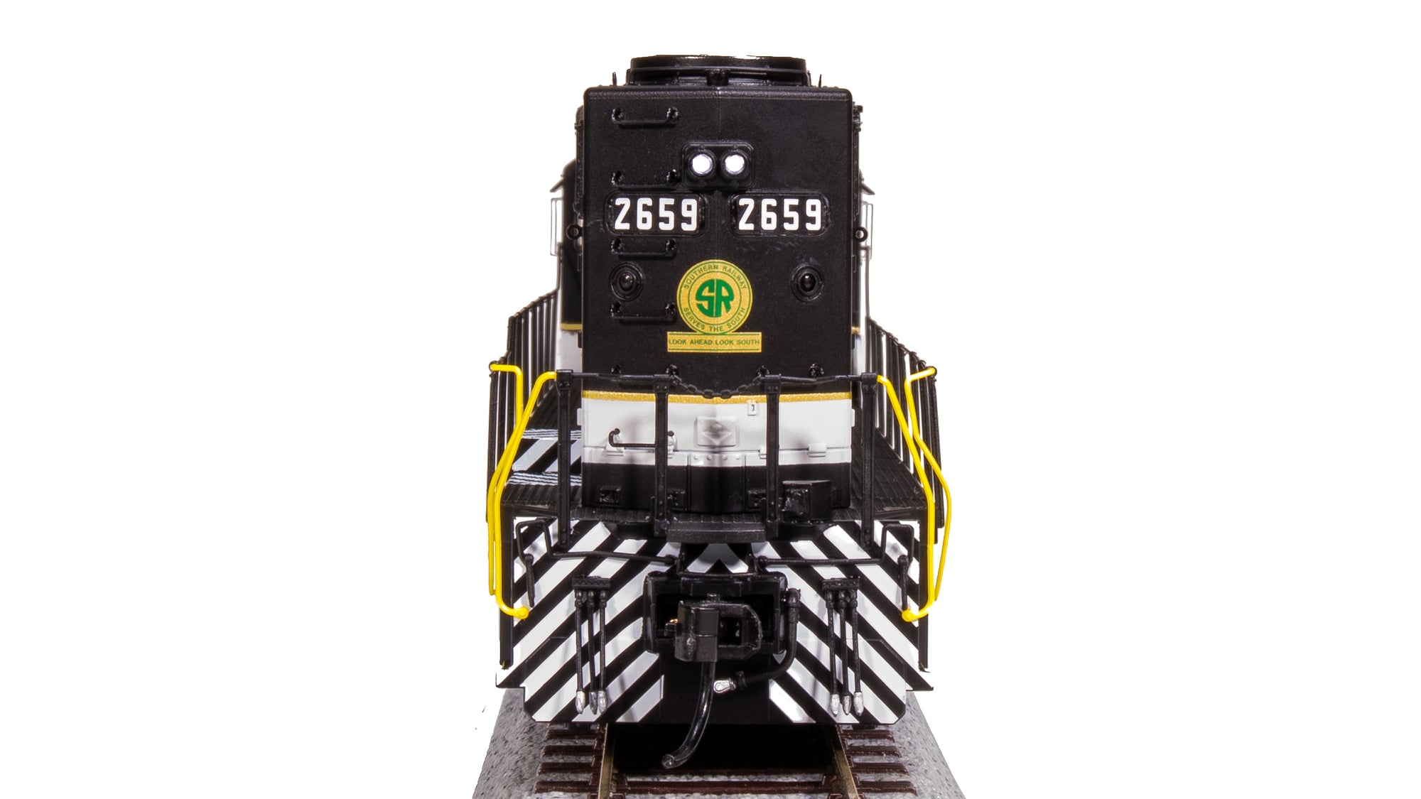 7544 EMD GP35, SOU 2659, Tuxedo Scheme, Paragon4 Sound/DC/DCC, HO