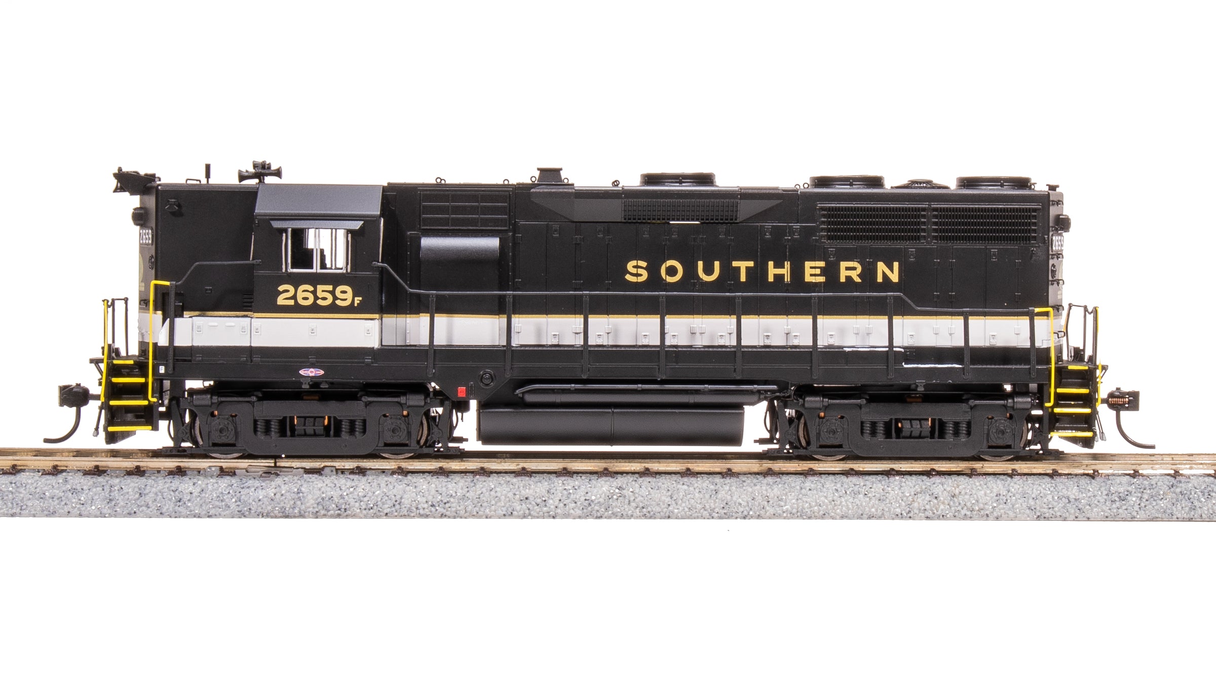 7545 EMD GP35, SOU 2681, Tuxedo Scheme, Paragon4 Sound/DC/DCC, HO