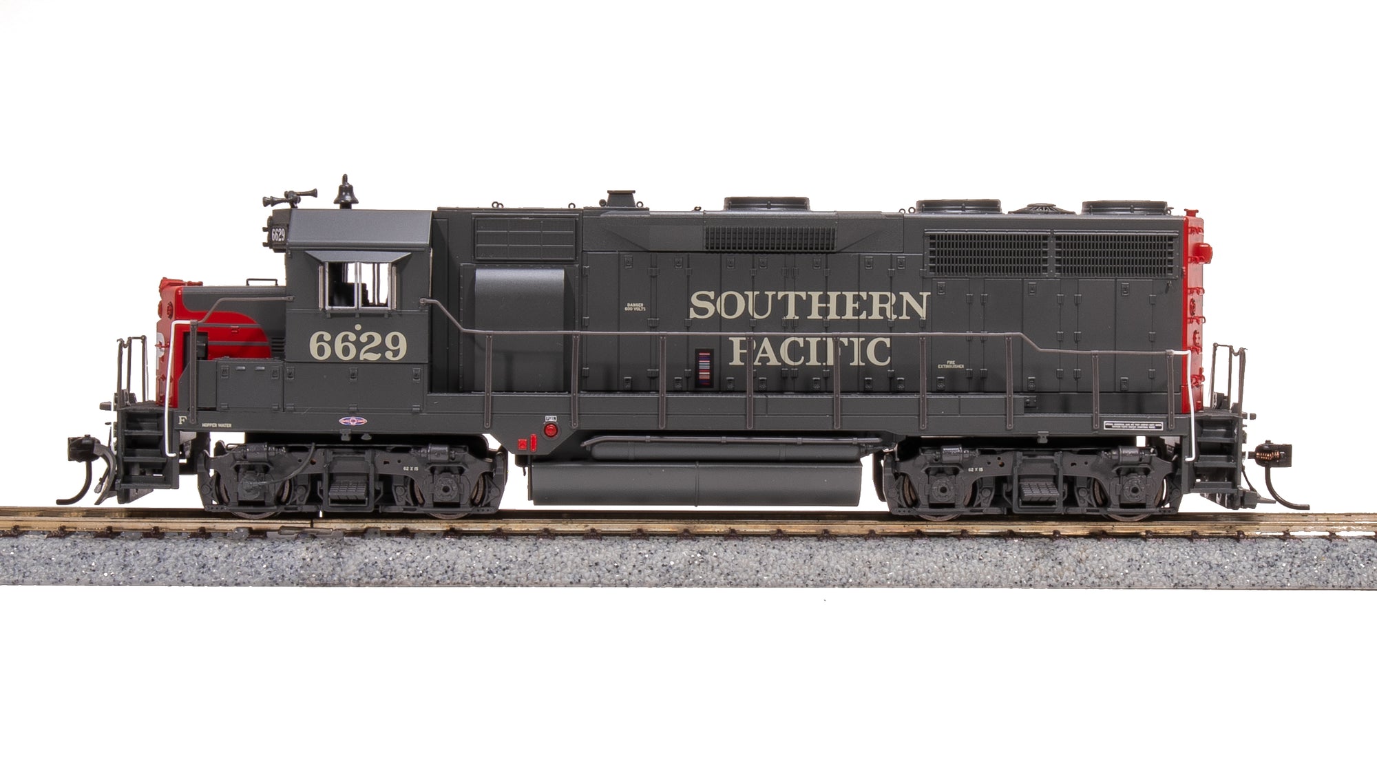 7546 EMD GP35, SP 6629, Bloody Nose, SP on Nose, Paragon4 Sound/DC/DCC