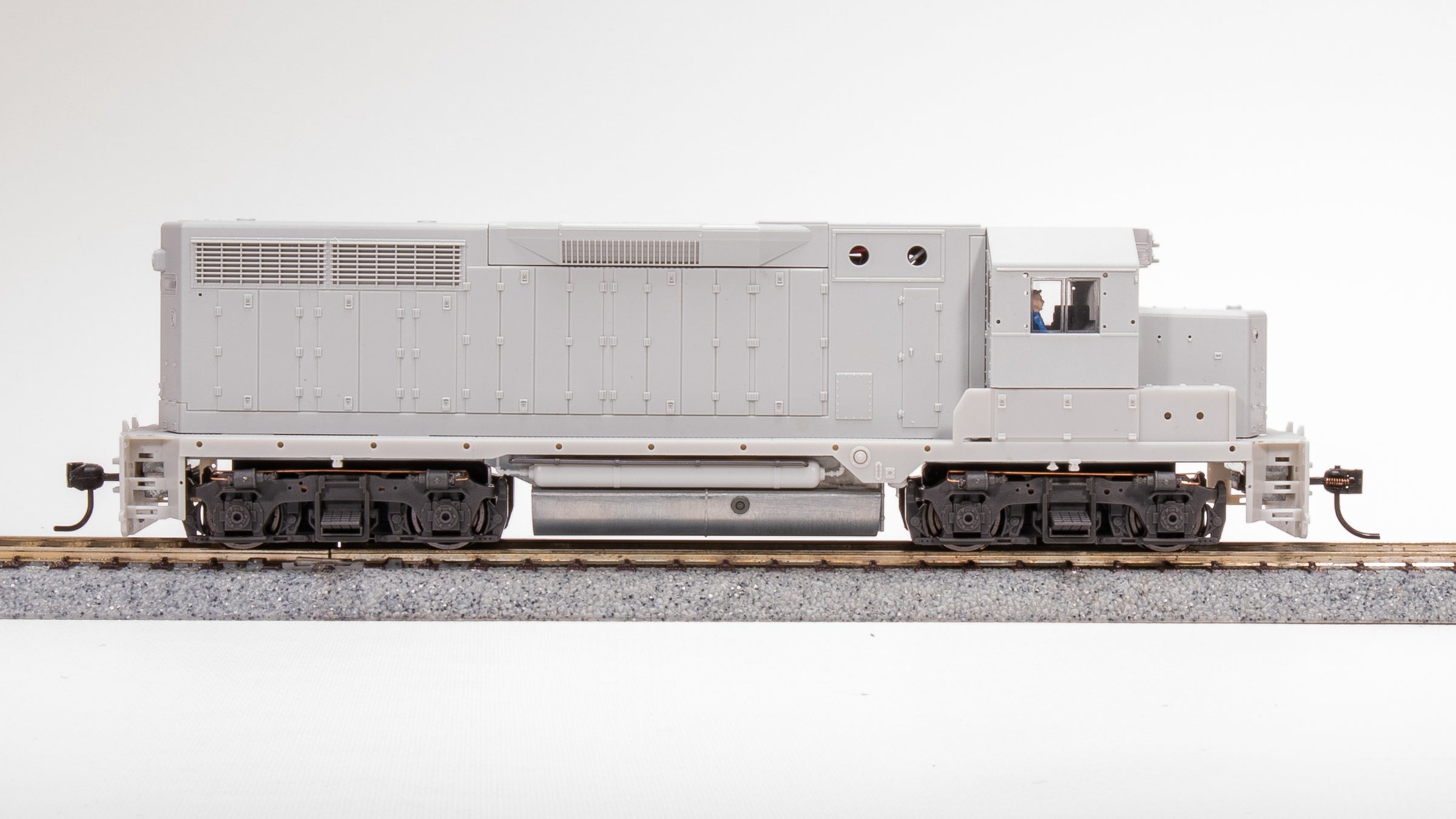 7550 EMD GP35, Unpainted, Paragon4 Sound/DC/DCC, HO