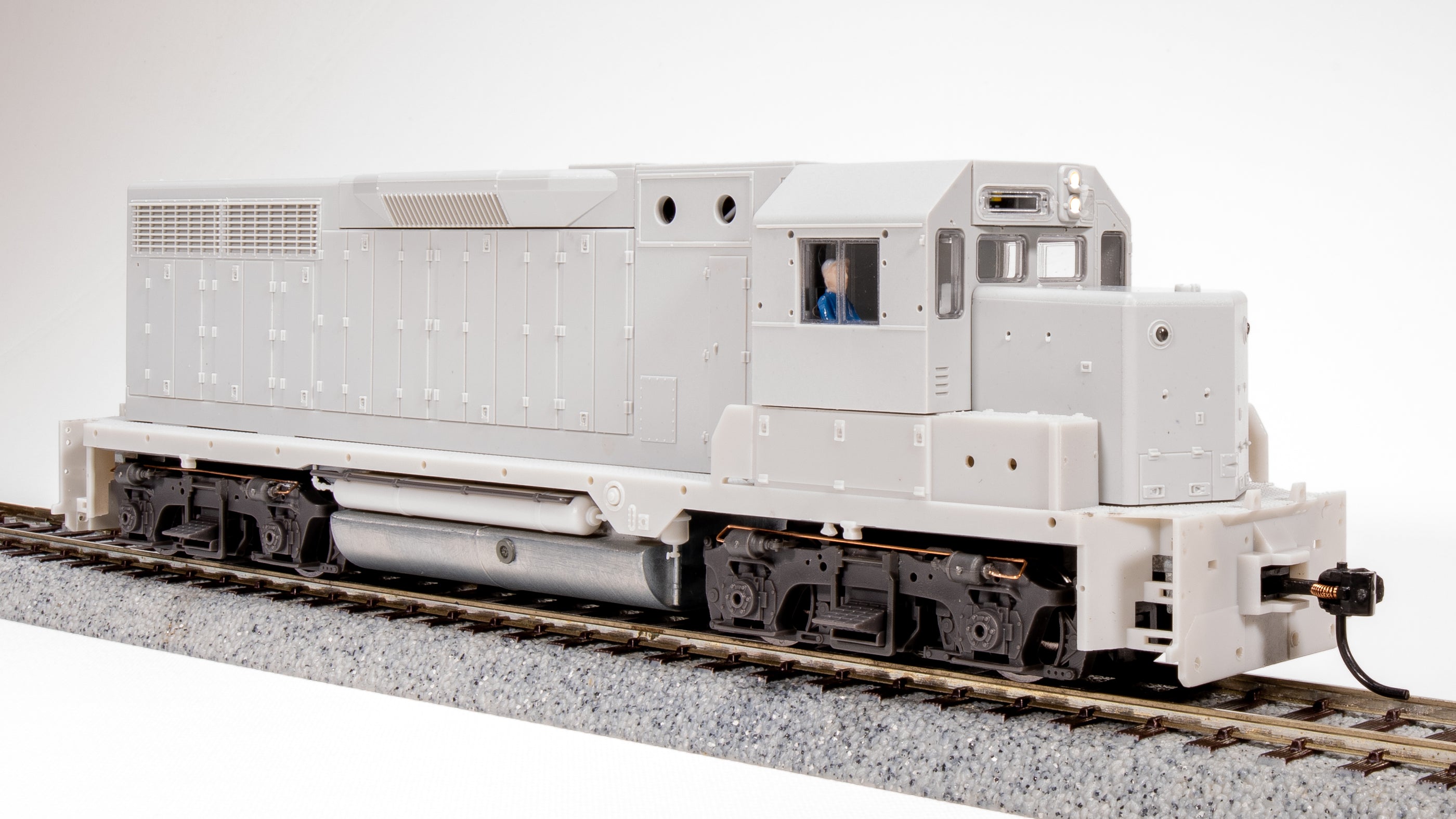 7550 EMD GP35, Unpainted, Paragon4 Sound/DC/DCC, HO