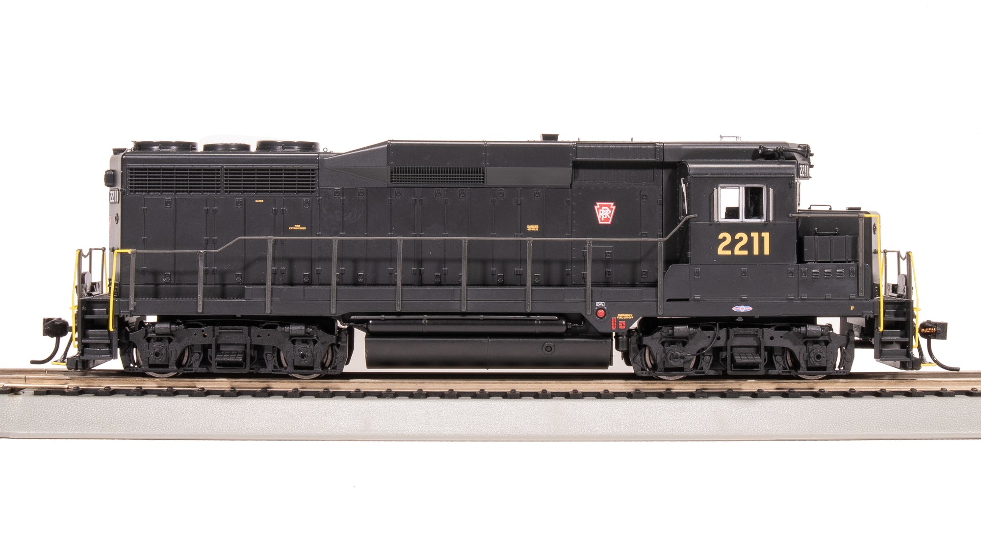 7575 EMD GP30, PRR 2214, w/ Red Keystone, Paragon4 Sound/DC/DCC, HO