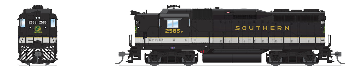 7578 EMD GP30, SOU 2585, Tuxedo Scheme, Paragon4 Sound/DC/DCC, HO
