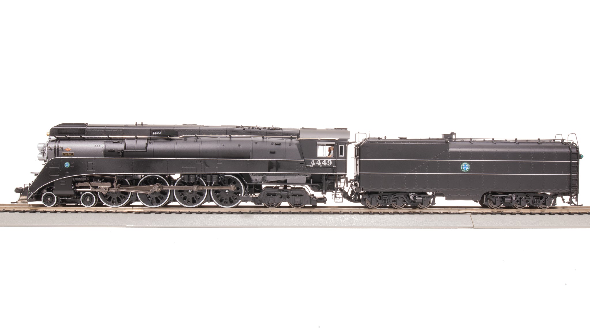 7621 Southern Pacific GS-4, #4449, BNSF Excursion, Black, Paragon4 Sou
