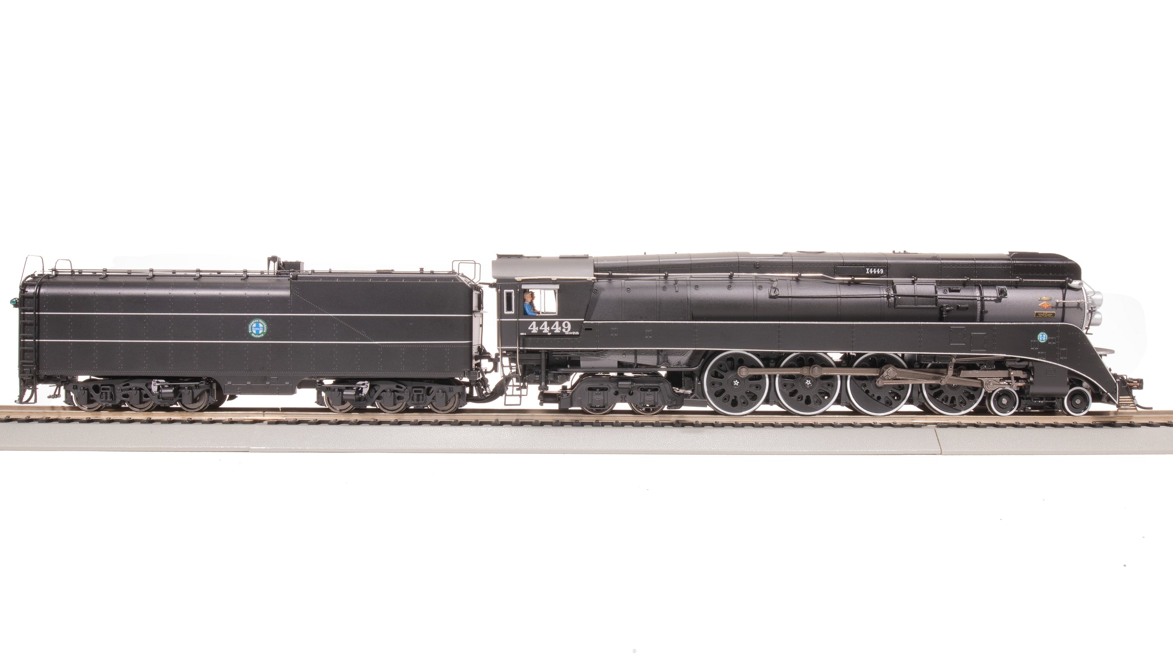 7621 Southern Pacific GS-4, #4449, BNSF Excursion, Black, Paragon4 Sou