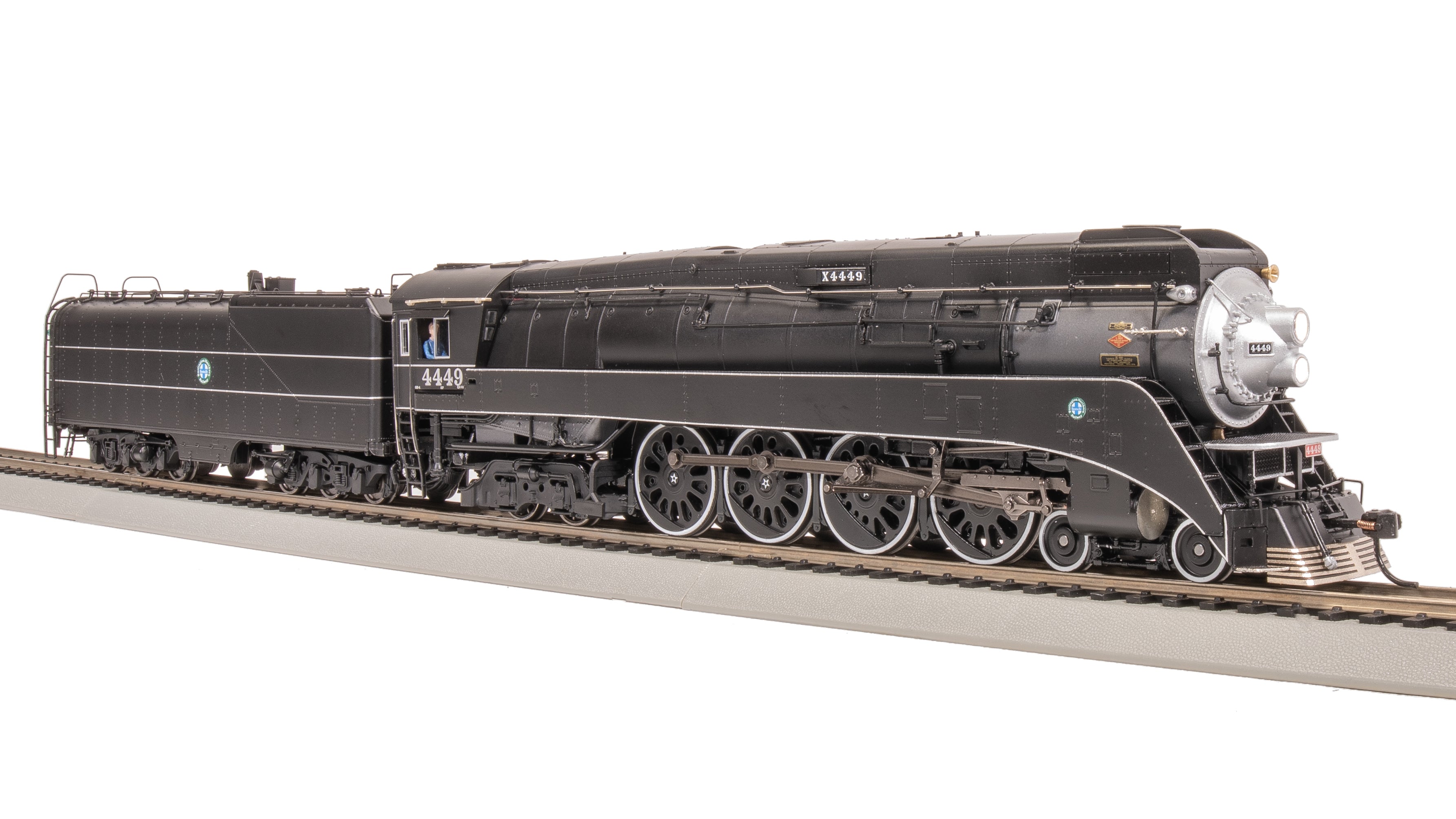 7621 Southern Pacific GS-4, #4449, BNSF Excursion, Black, Paragon4 Sou
