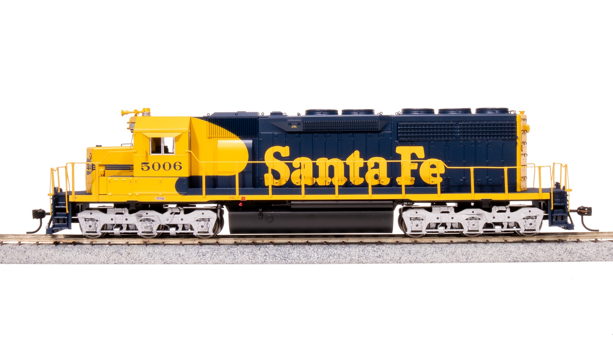 7630 EMD SD40, ATSF 5006, Blue/Yellow Warbonnet, Paragon4 Sound/DC/DCC