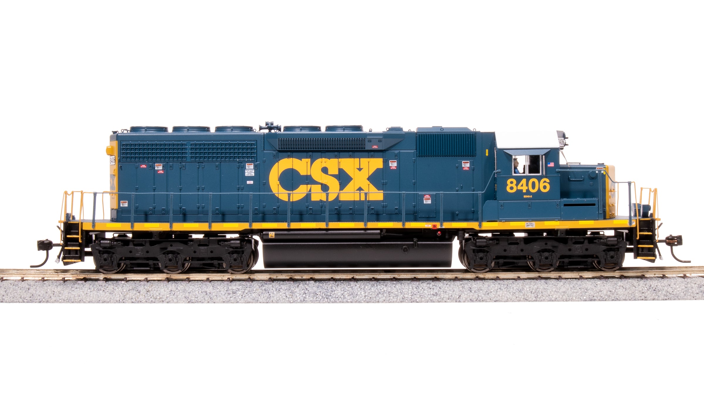 7641 EMD SD40, CSX 8413, YN3 Scheme, Paragon4 Sound/DC/DCC, HO