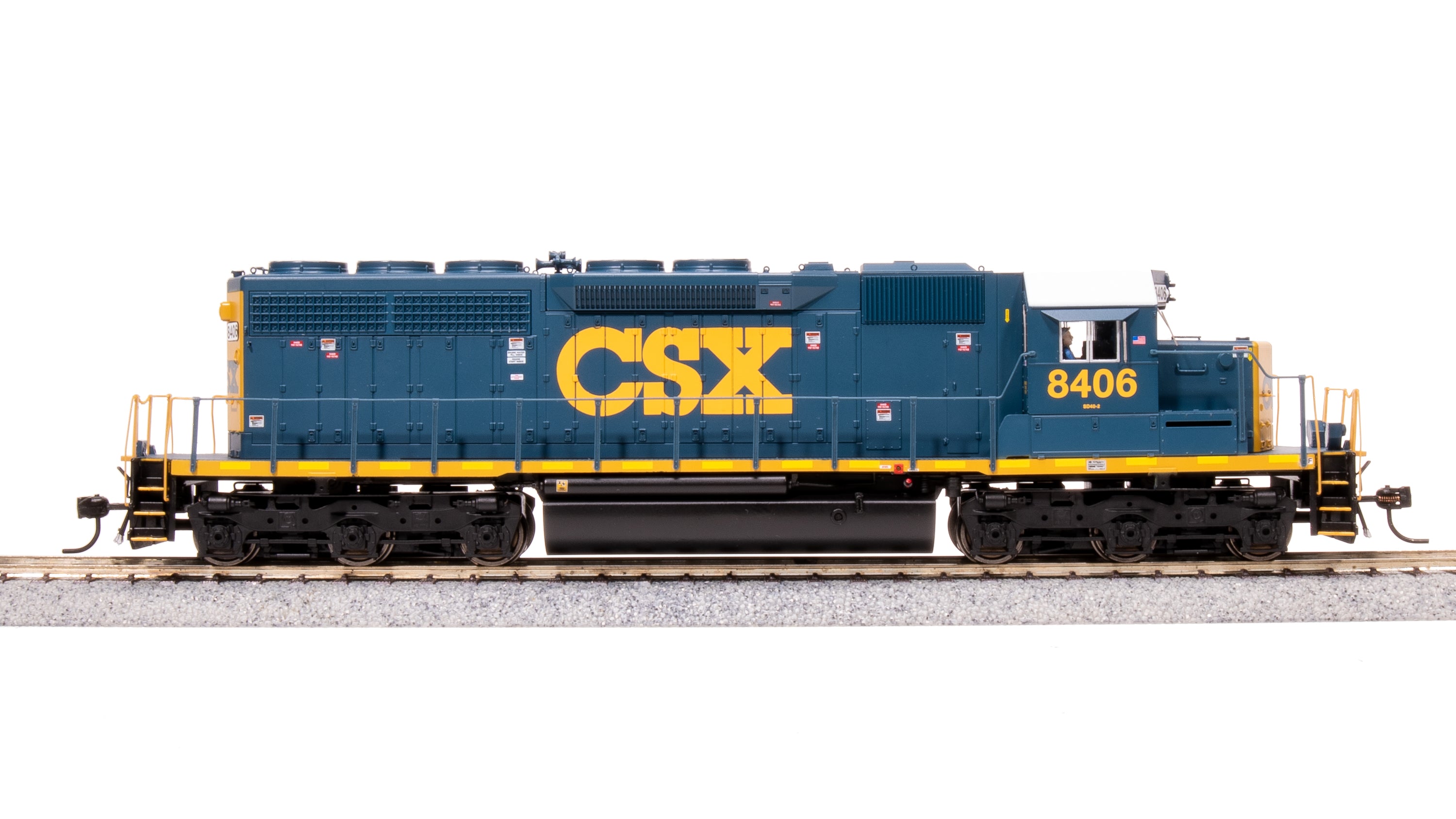 9040 EMD SD40, CSX 8406, YN3 Scheme, No-Sound / DCC-Ready, HO