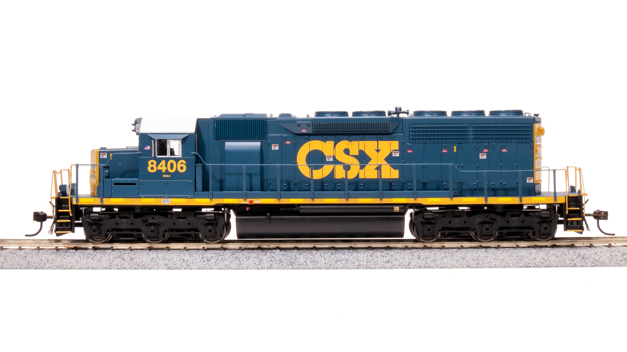 7640 EMD SD40, CSX 8406, YN3 Scheme, Paragon4 Sound/DC/DCC, HO