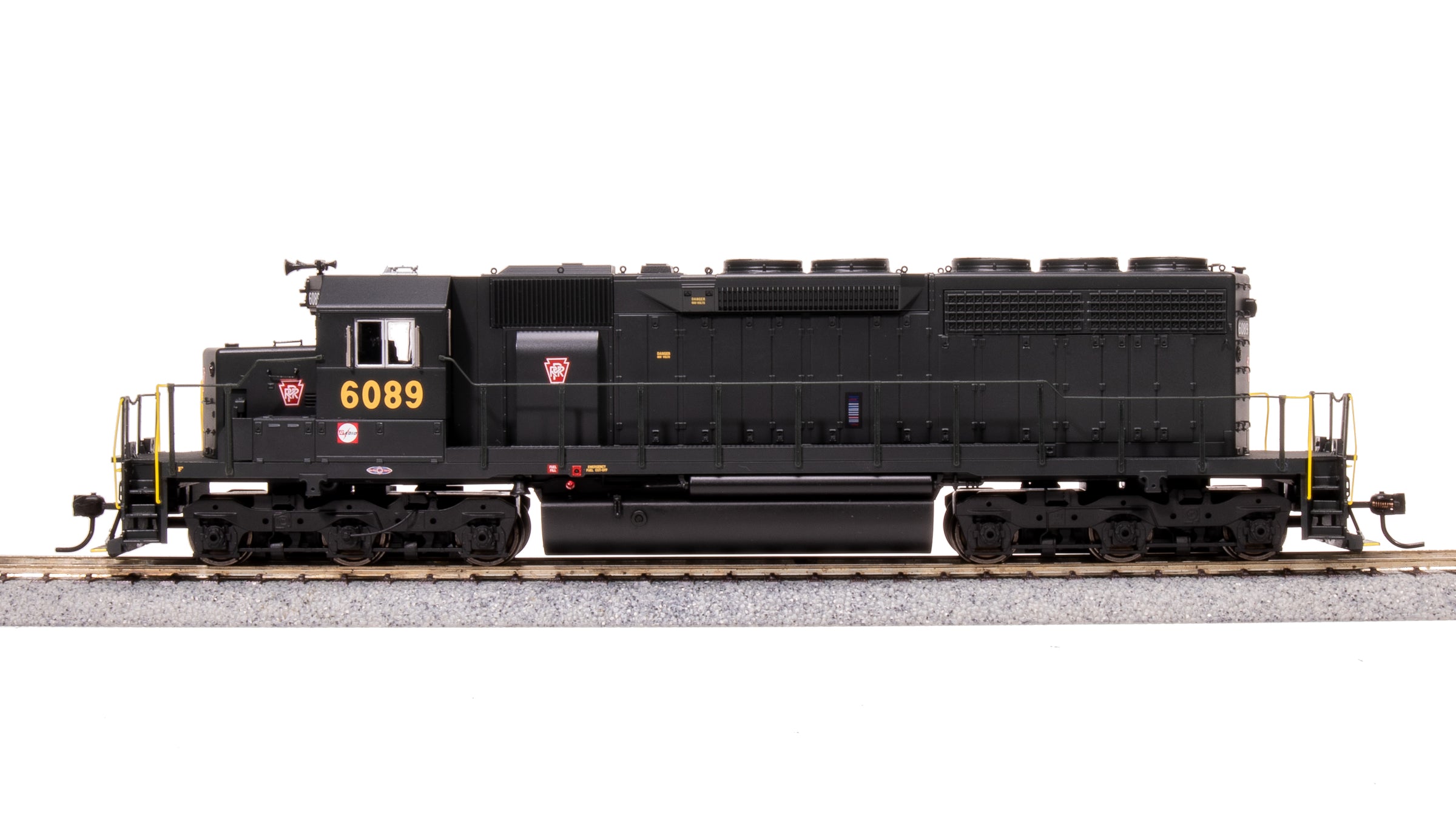 7642 EMD SD40, PRR 6089, DGLE, Paragon4 Sound/DC/DCC, HO