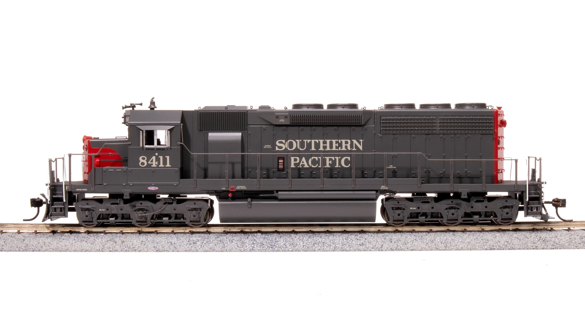 7646 EMD SD40, SP 8411, Bloody Nose, Paragon4 Sound/DC/DCC, HO