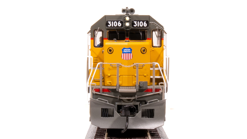 7648 EMD SD40, UP 3106, Yellow & Gray, Paragon4 Sound/DC/DCC, HO