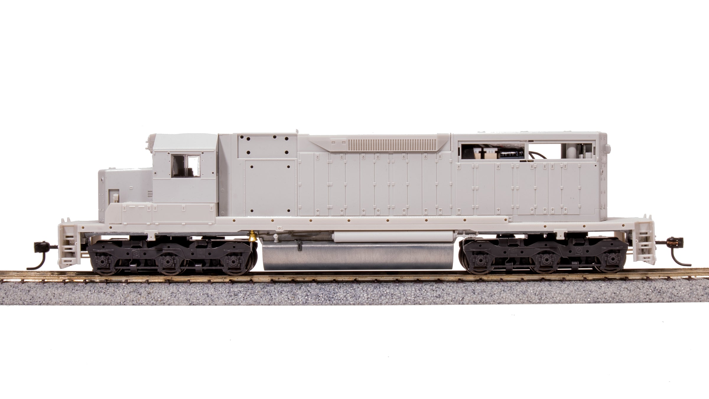 7650 EMD SD40, Unpainted, C&O Details, Paragon4 Sound/DC/DCC, HO